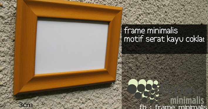 Top Frames Motif Kayu