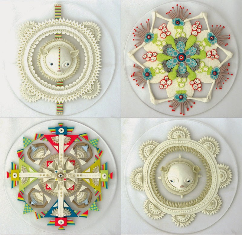 Trippy Clay Sculptures by Meredith Dittmar