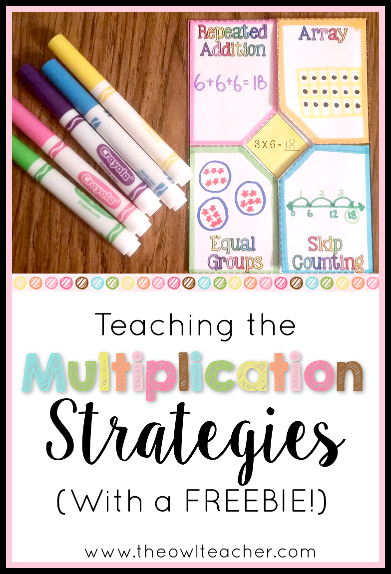 Presenting Multiplication Strategies With A Few FREEBIES The Owl Teacher presenting-multiplication-strategies-with-a-few-freebies-the-owl-teacher