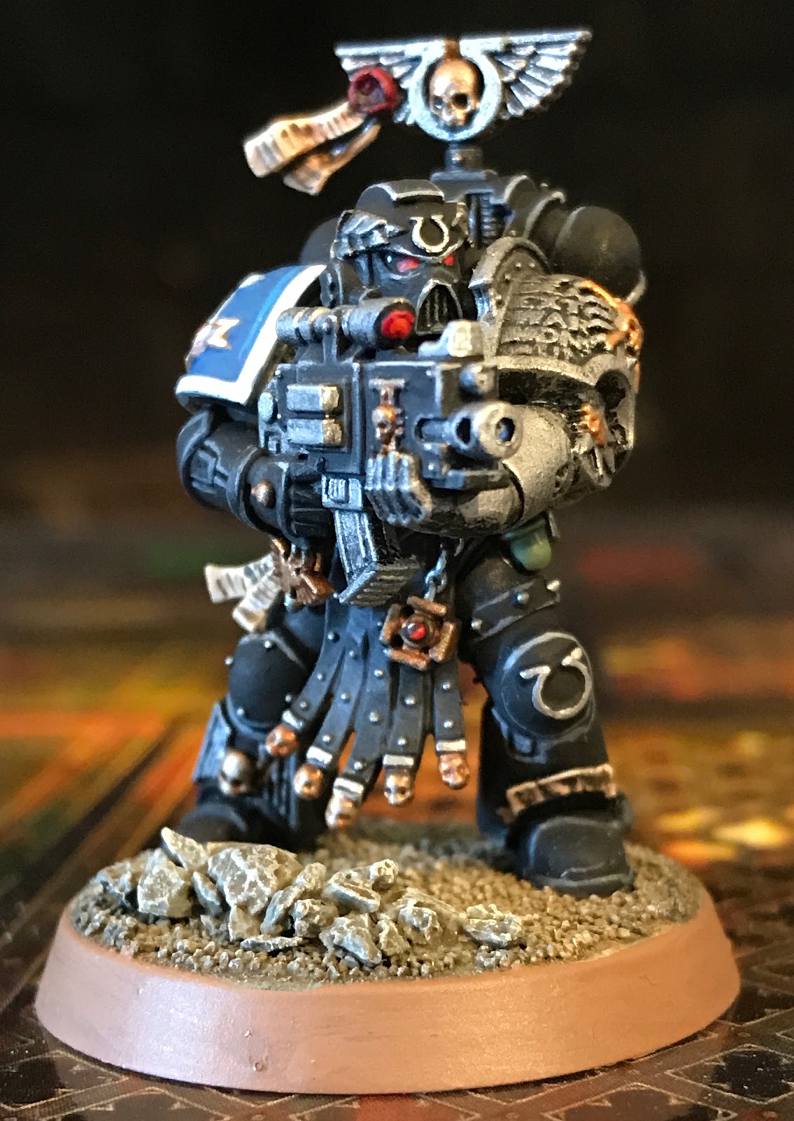 Wargaming with Barks: Deathwatch Ultramarine