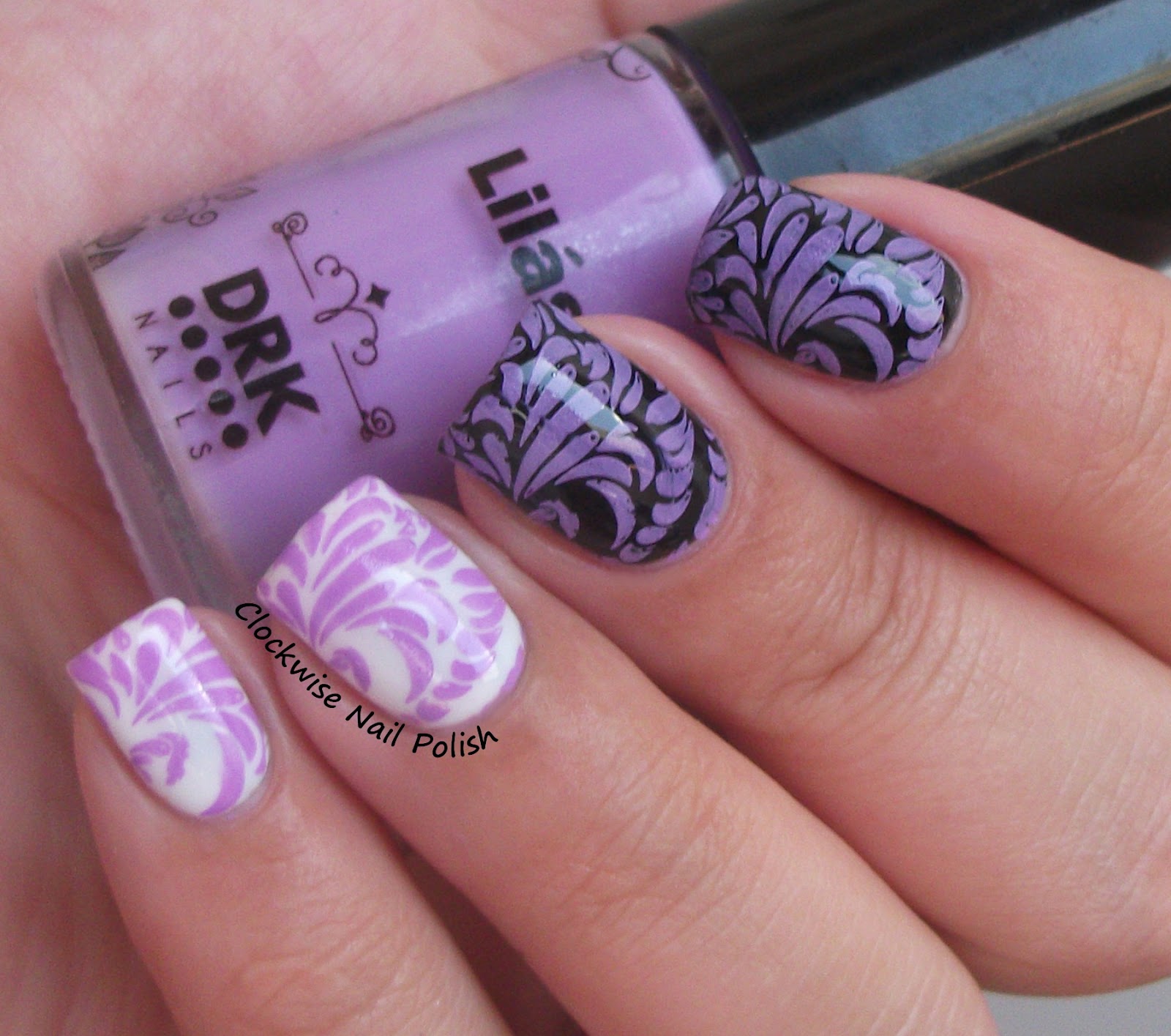 The Clockwise Nail Polish: DRK Nails Stamping Polishes Review