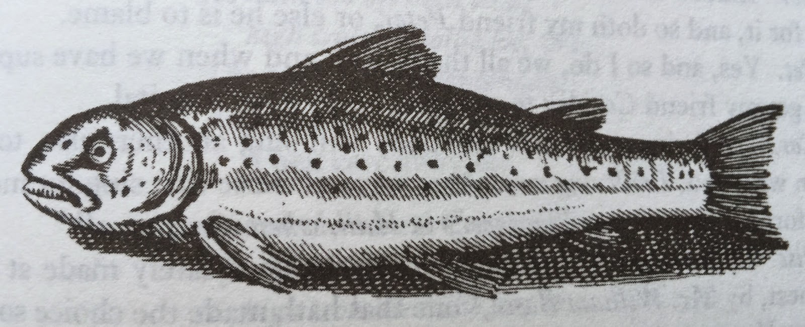 "And now, in the leaping of this fish, how wonderfully, laughingly ...