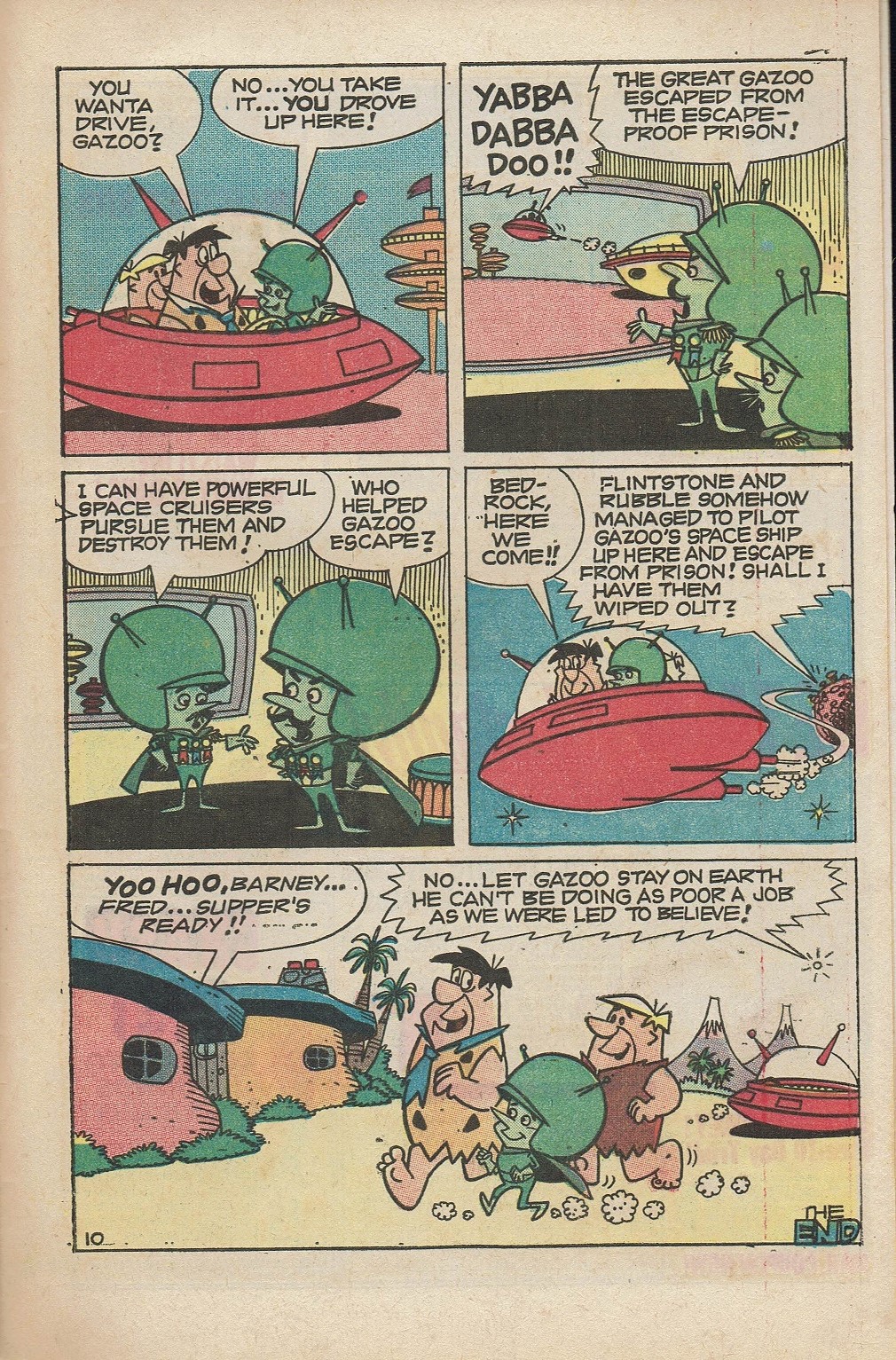 Four-Color Shadows: The Great Gazoo-1976