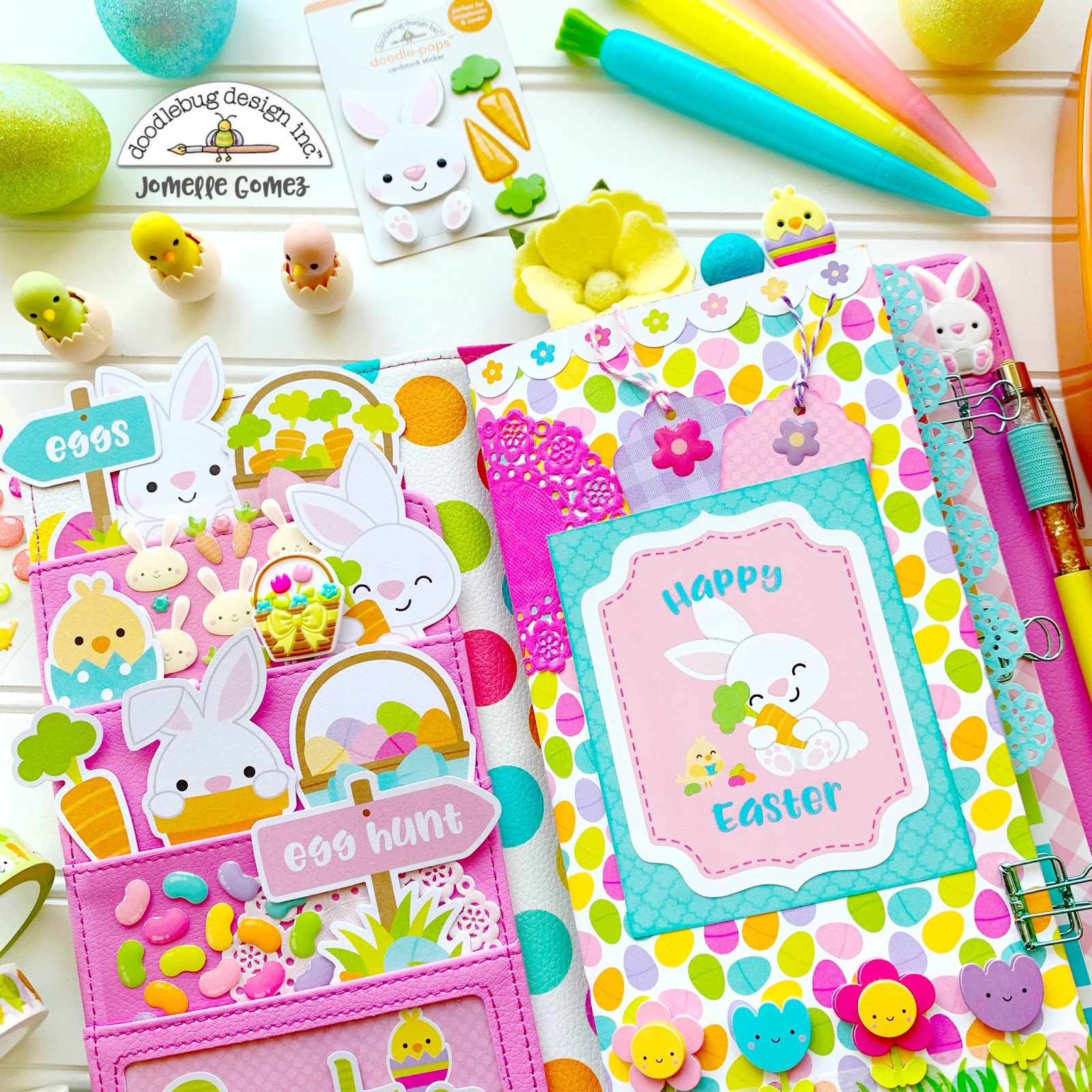Doodlebug Design Inc Blog: HOPPY EASTER | Daily Doodles Travel Planner ...