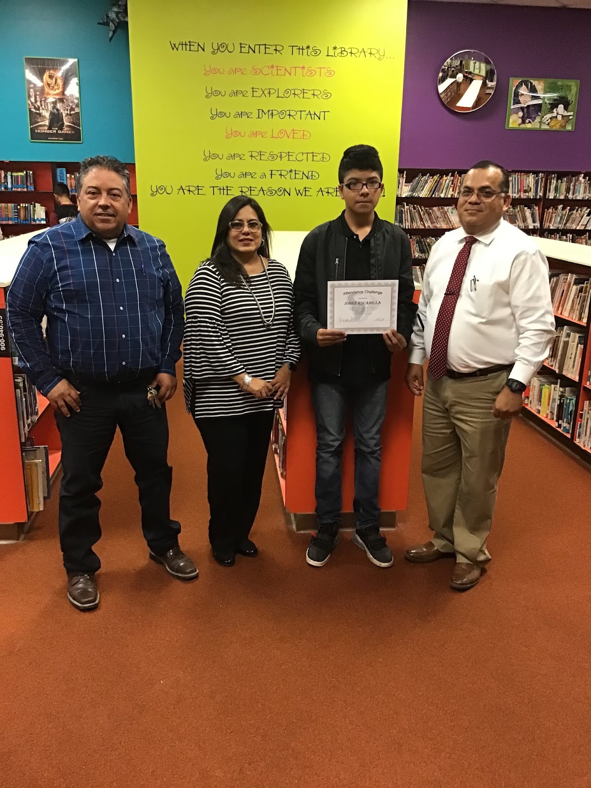 Eagle Pass ISD - iVision: MJH Attendance Challenge Winners