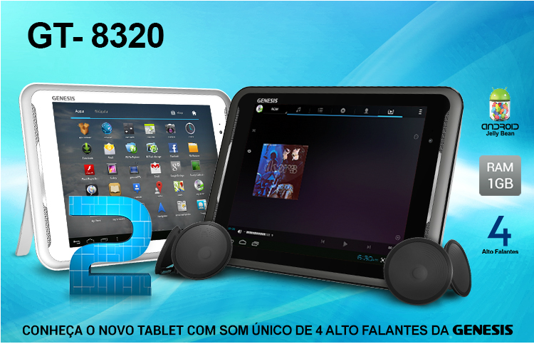 Tablet GENESIS GT-8320 ~ INFO TECH GENESIS