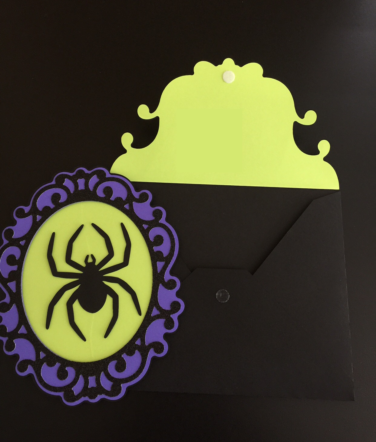A Thing for Paper: Spinning Spider Card