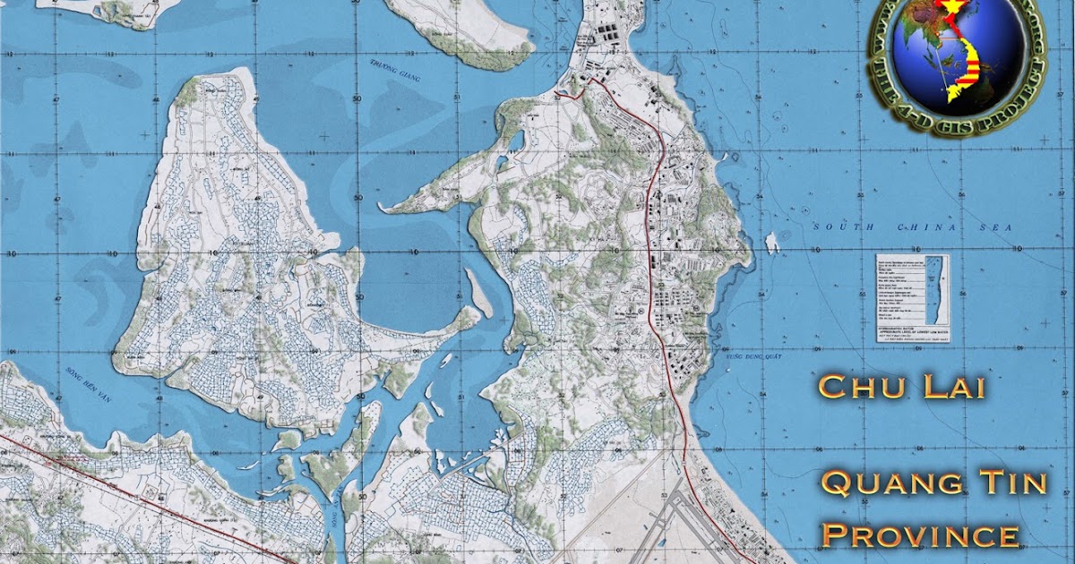 The Digital Military Historian: Chu Lai map