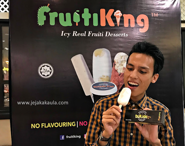 Ais Krim FRUITI KING, Ibarat Makan Buah-Buahan Sebenar | JEJAKAKAULA