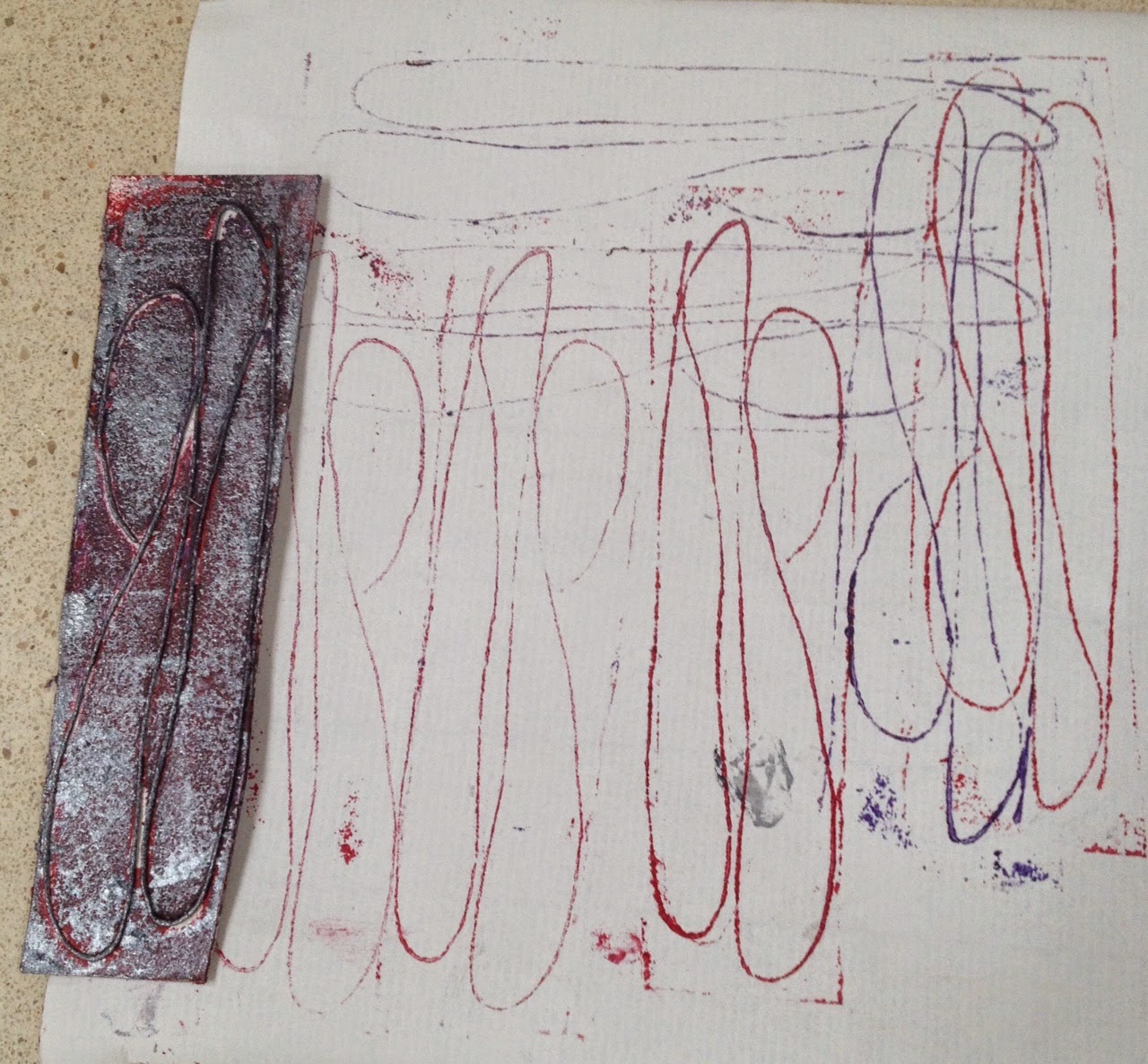 Collagraph Prints - element15