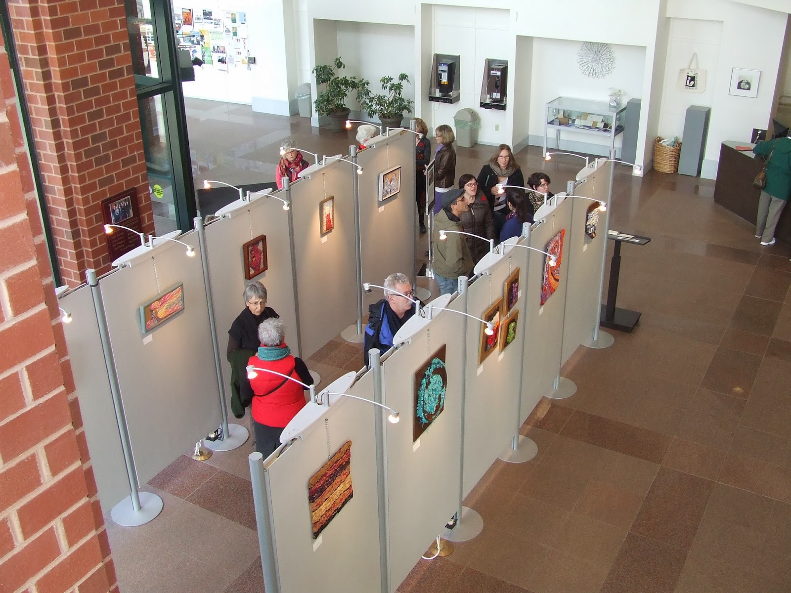 Patricia Winans Designs: Flying Solo at the Moncton Public Library Gallery