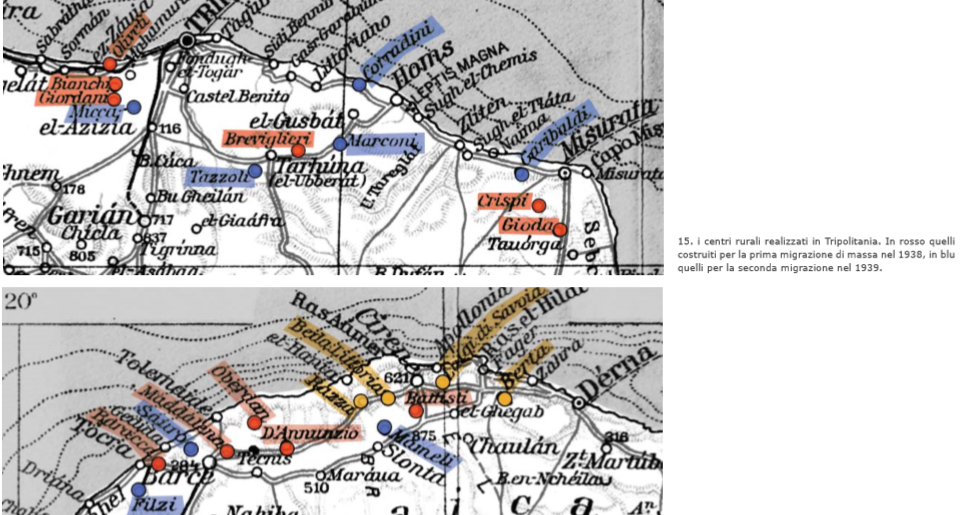 BJUNIORNEWBLOG: COLONIAL VILLAGES IN ITALIAN LIBYA