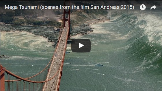 Mega Tsunami (scenes from the film San Andreas 2015)| Watch this Superb ...