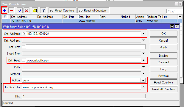 SETTING DNS STATIC (REDIRECT) DI MIKROTIK