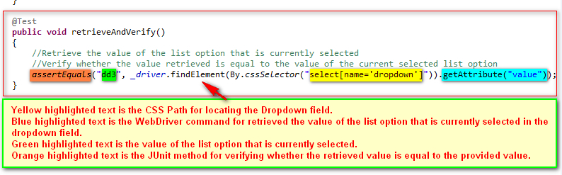 Selenium-By-Arun: 418. Using getAttribute("value") method with drop down field