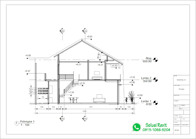 Belajar Revit : Contoh Desain Rumah Menggunakan Revit - 2 ~ Kursus ...