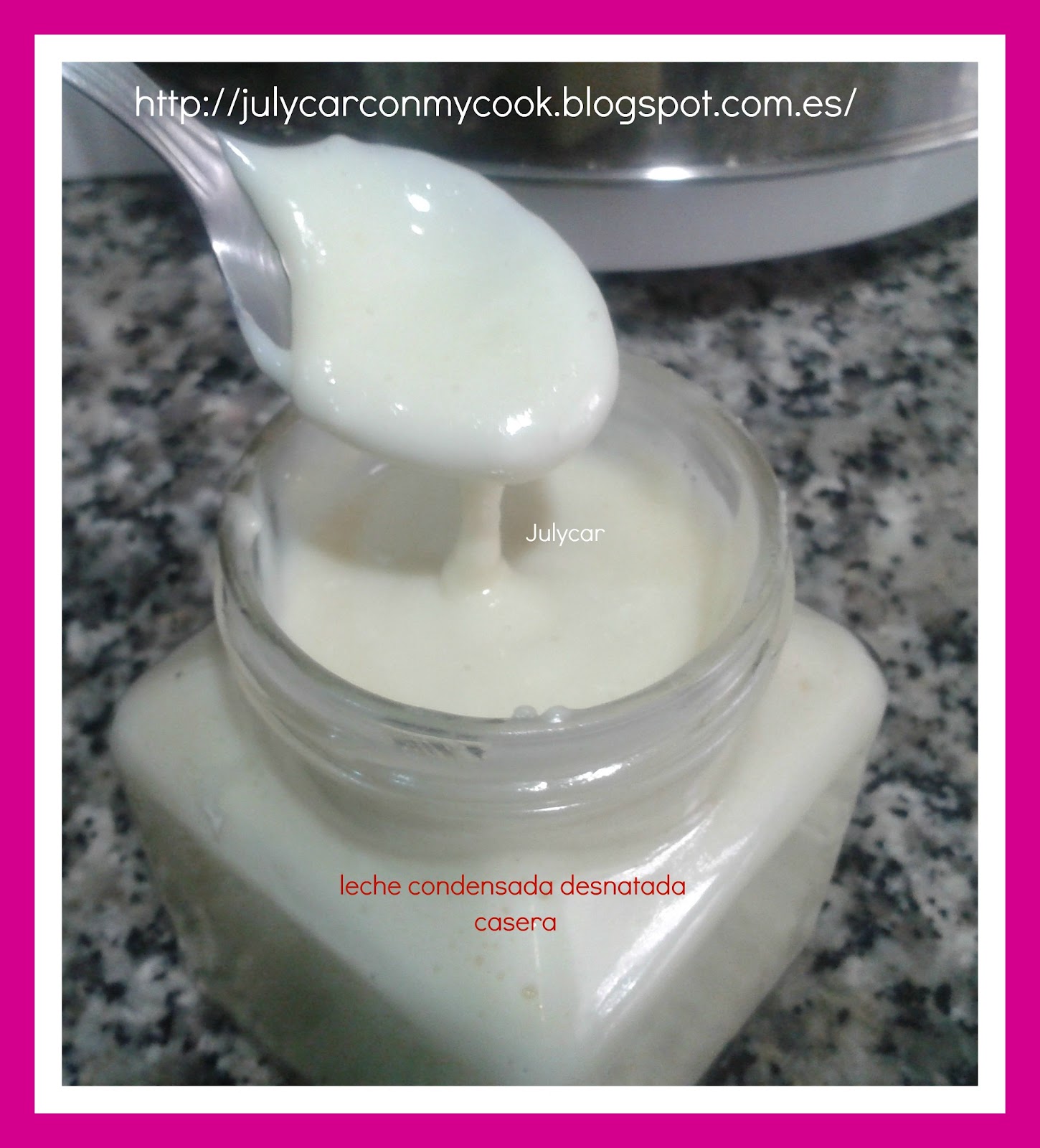 Recetas Dukan By Julycar: Leche condensada desnatada casera