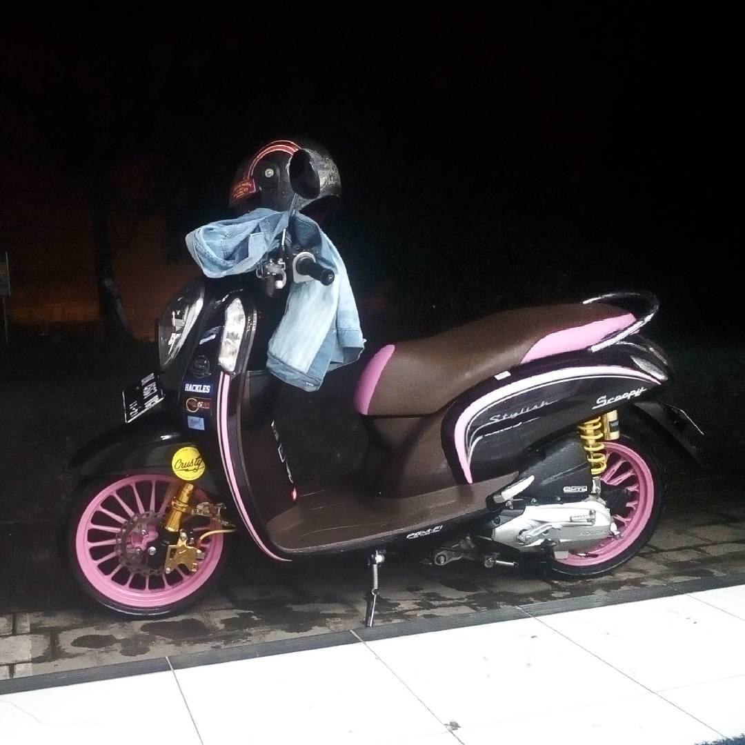 86 Foto Modifikasi Honda Scoopy Fi Retro Modern Terbaik