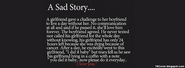 A Sad Story... | FB Cover - Unique Covers For FB Timeline
