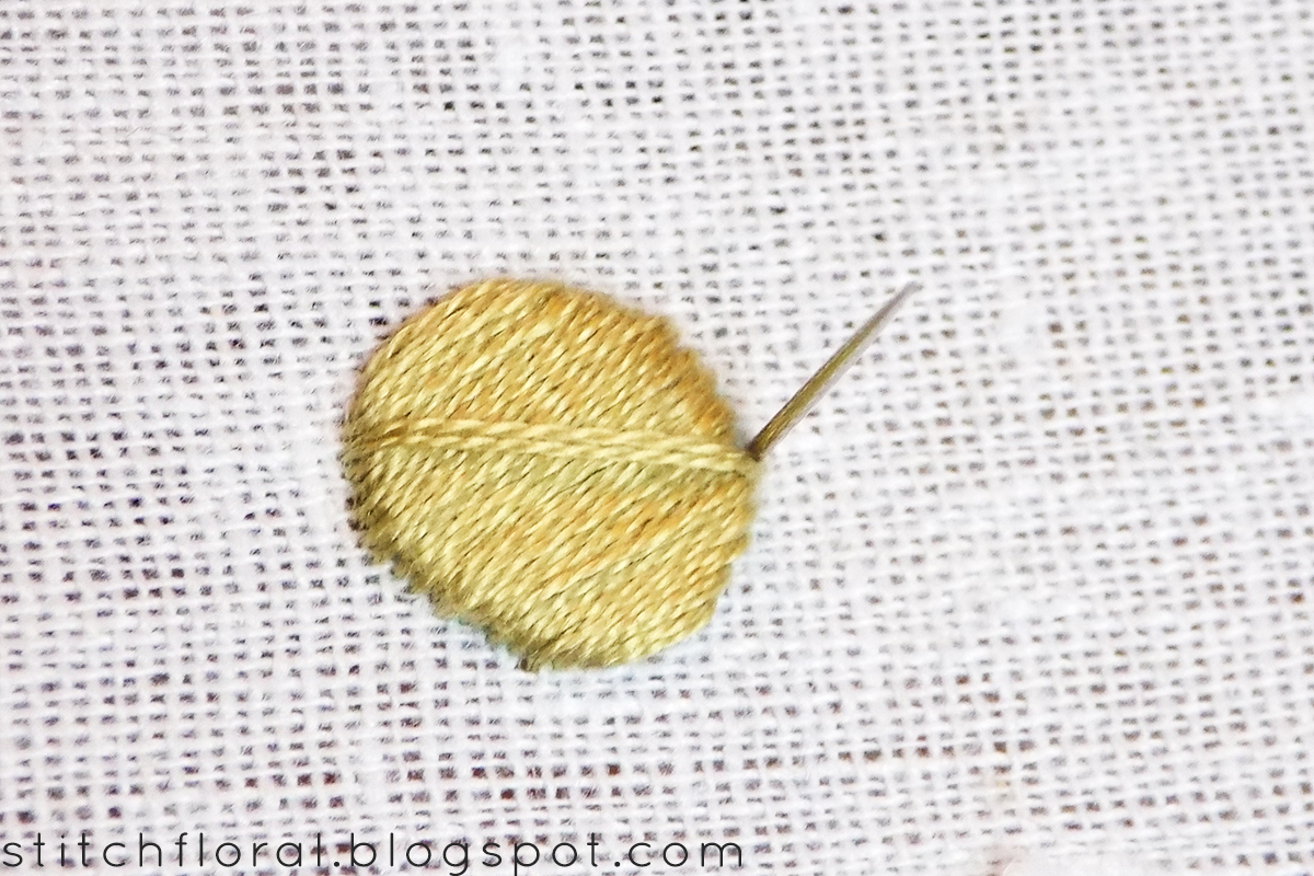 Padded satin stitch tutorial - Stitch Floral