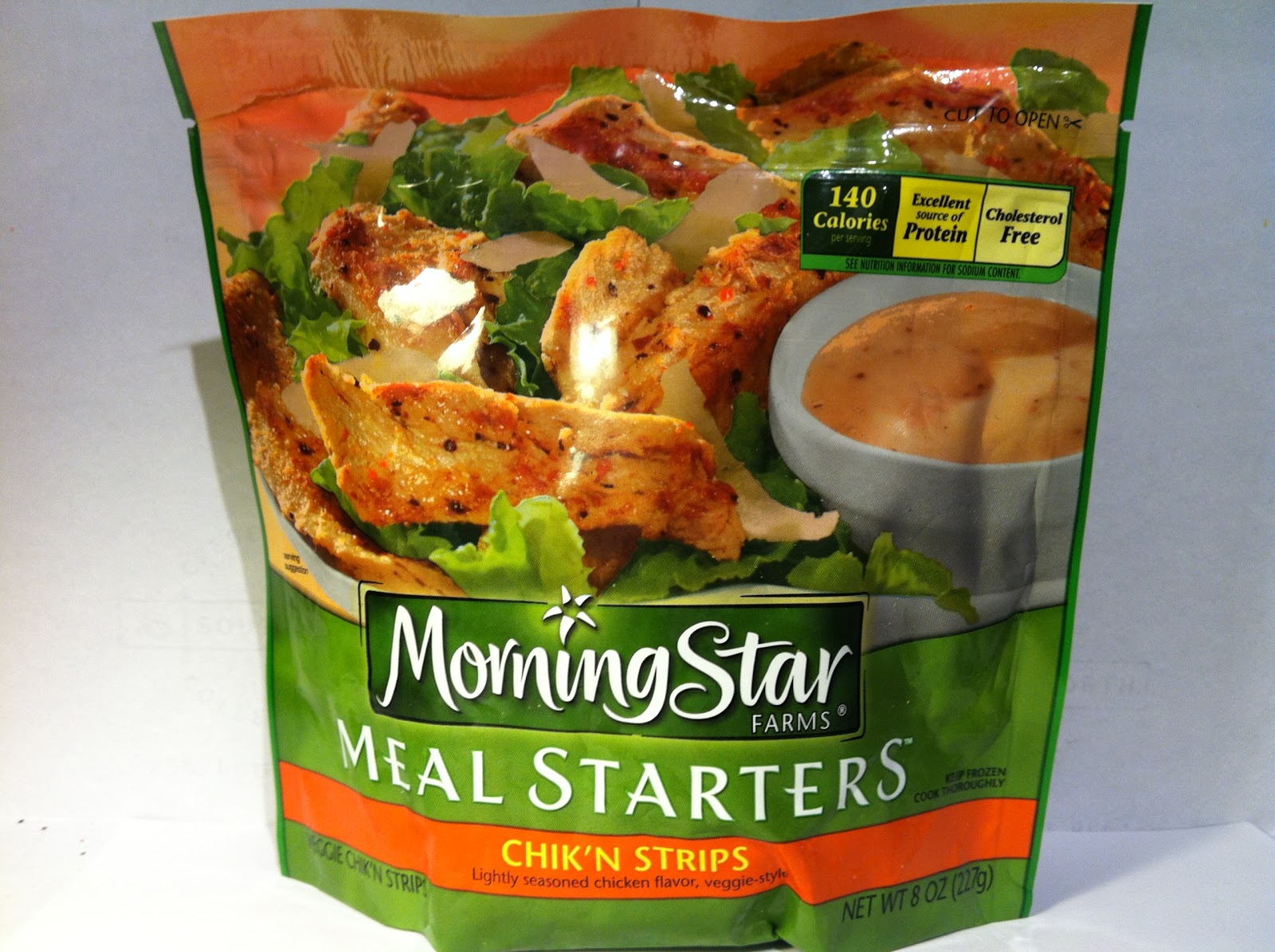 Crazy Food Dude: Review: MorningStar Farms Chik'n Strips Meal Starters