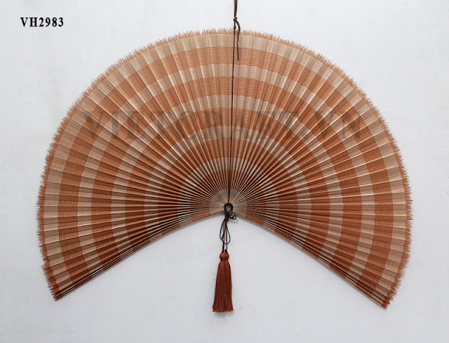 Bamboo Fan: Vietnamese Decorative Large bamboo fan