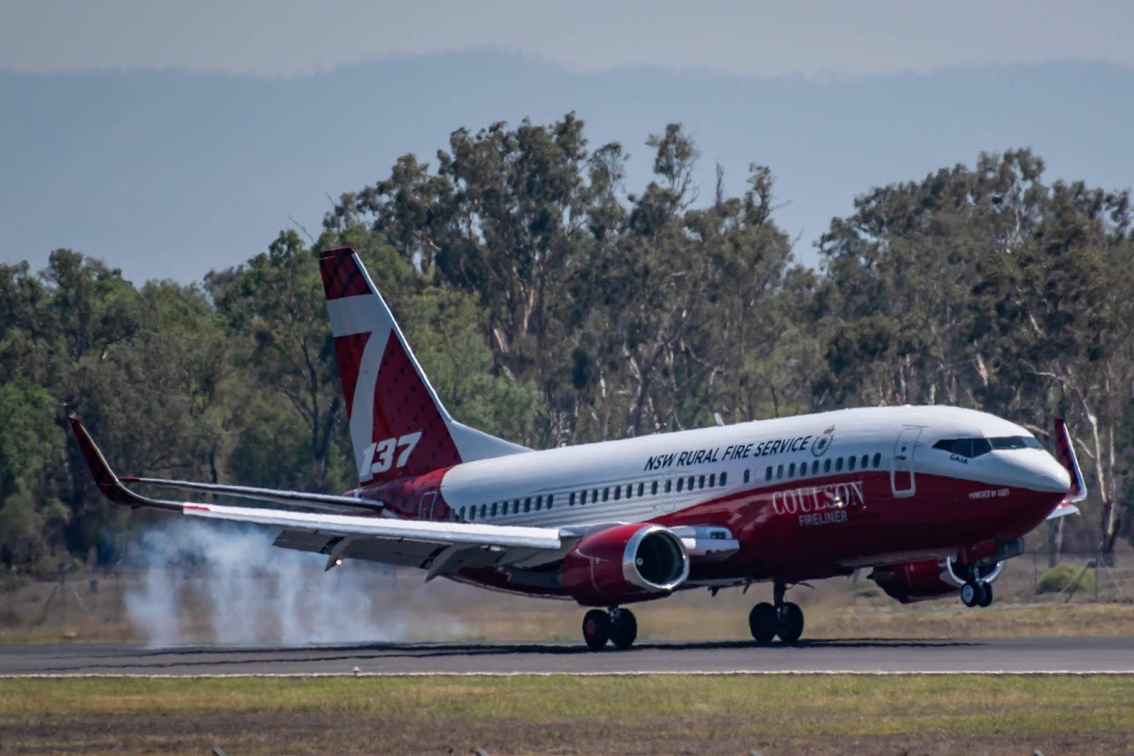 Central Queensland Plane Spotting: Coulson Aviation (USA) Boeing B737 ...