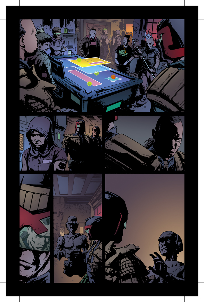 lenogradyart.com: Color: Judge Dredd- Year One