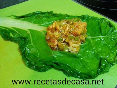 RECETAS DE CASA: Acelgas rellenas