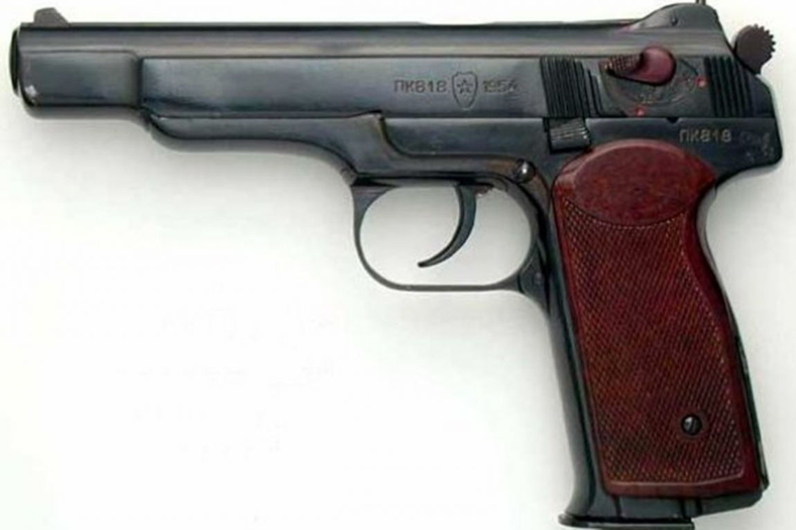 Pistola automática Stechkin (APS) - Calibre 9x18 mm Makarov - Sala de Armas