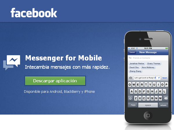 Está disponible Facebook Messenger ~ ::www.elmanguitocity.com::