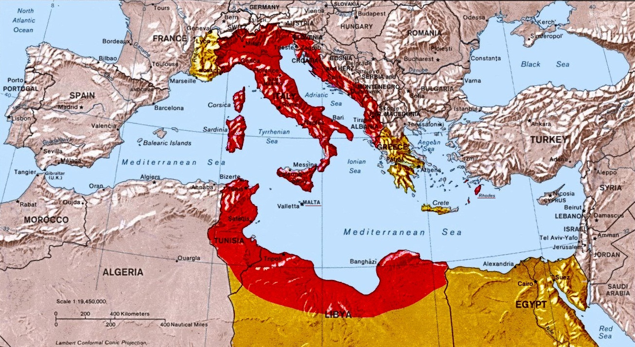 The Italian Monarchist: Maps
