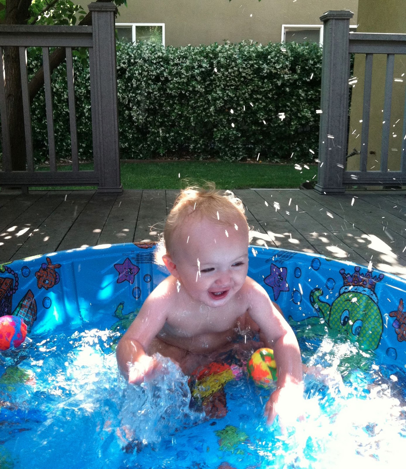 The Accidental Grandma: Baby Pool Summer Fun