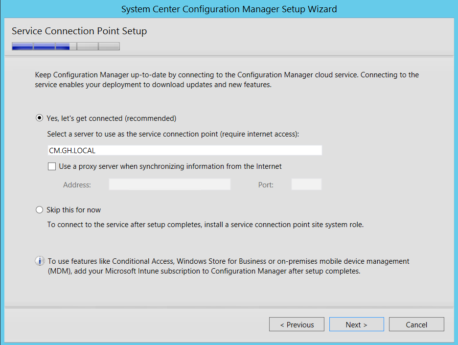 Gerry Hampson Device Management: What is the Service Connection Point?