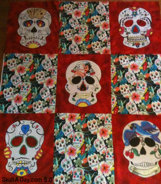 Sugar Skull Quilt