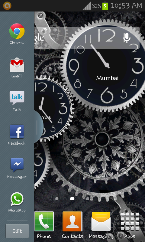 Multi Window and Ripple Lock Screen for Samsung Galaxy S2 GT-i9100 ...