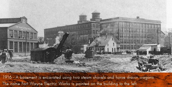 Towns and Nature: Fort Wayne, IN: General Electric (GE) Buildings