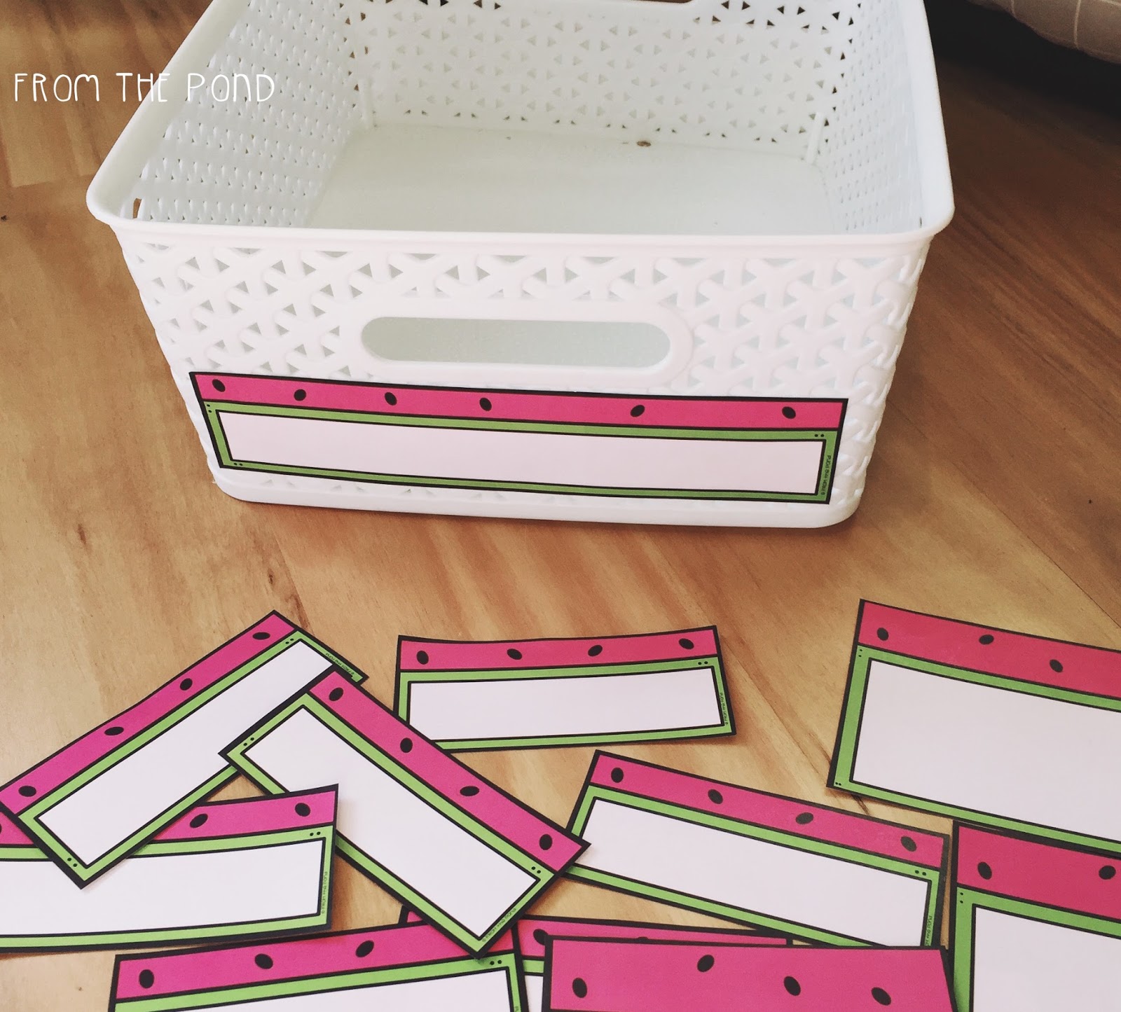 Classroom Labels | From the Pond