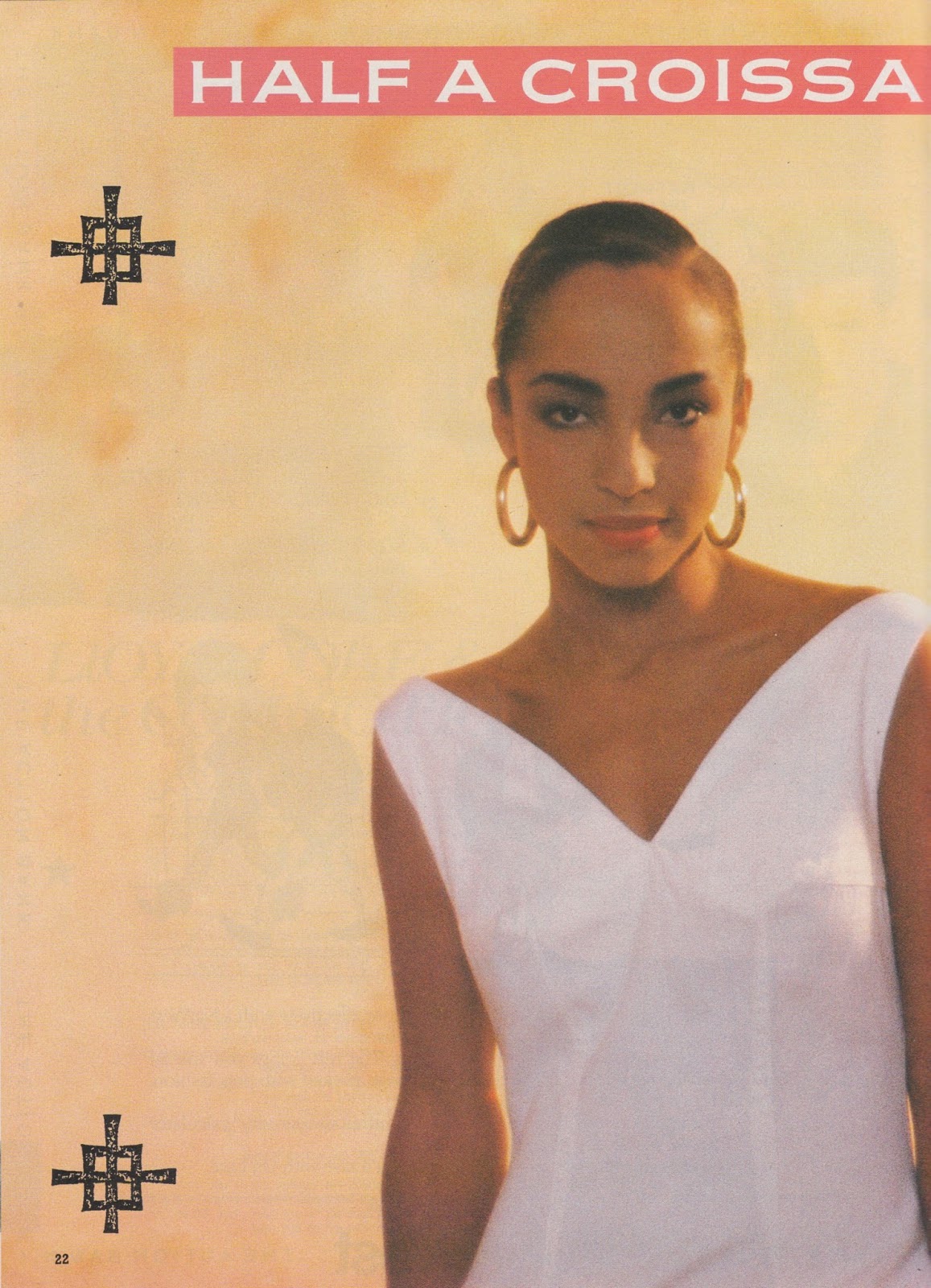 Top Of The Pop Culture 80s: Sade Number 1 Magazine 1986