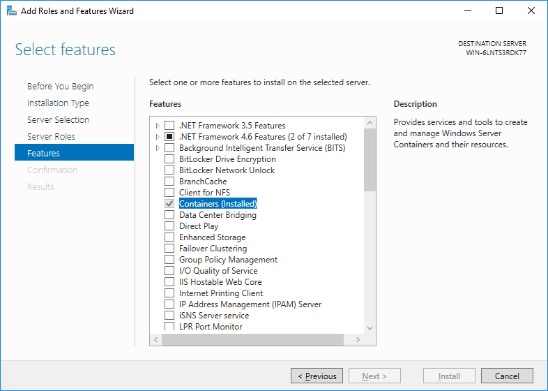 Jak nainstalovat Docker na Windows Server 2016 ~ Tomas Adl