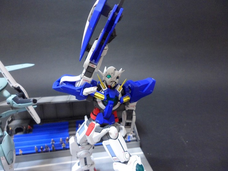 TORI the Modeller: FIRST PHASE. GUNDAM EXIA vs AEU ENACT(1/144,BANDAI)
