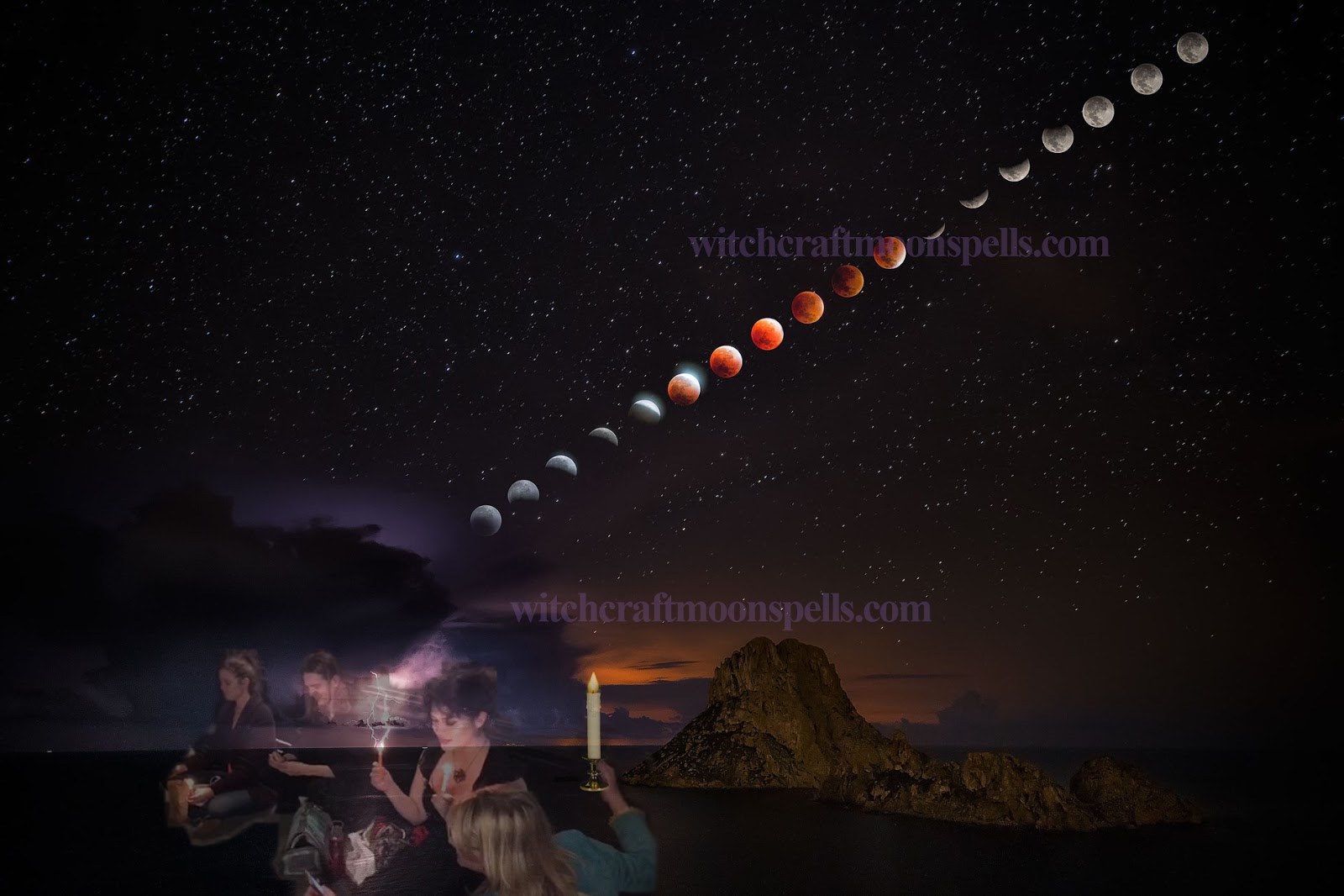 Witchcraft Moon Spells - Moon Phases: Spell Casting During the Solar ...