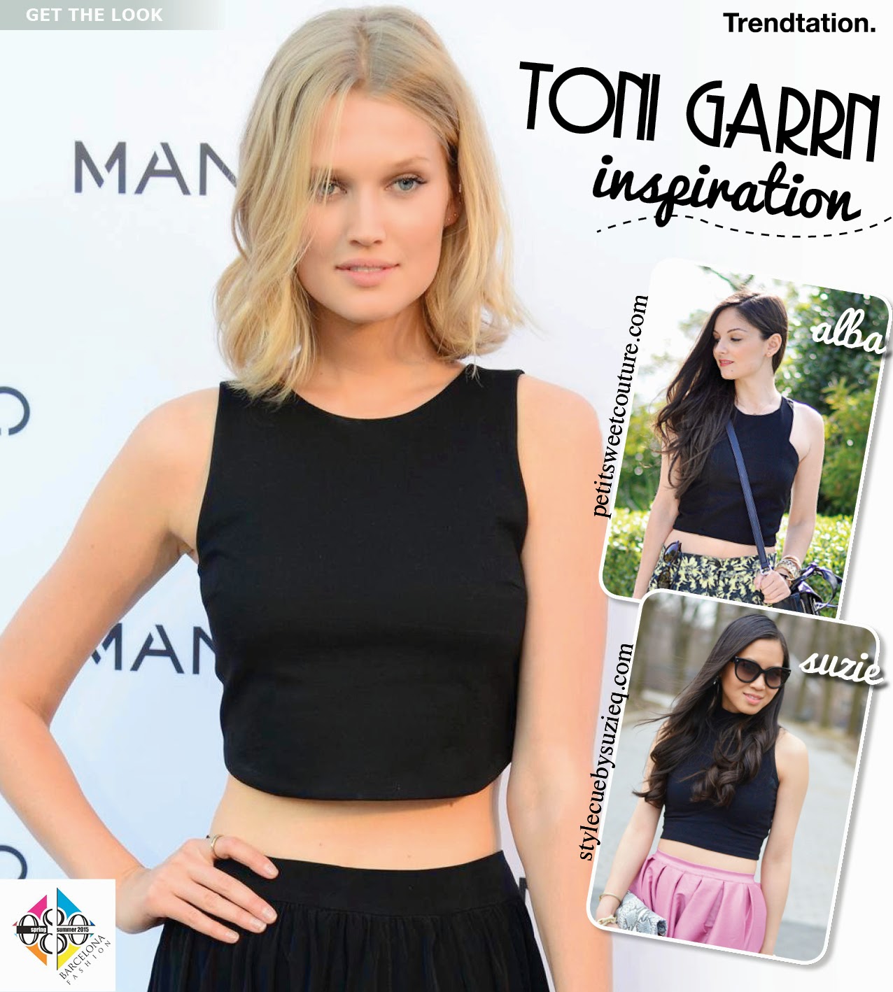 Trendtation's Blog: TONI GARRN INSPIRATION