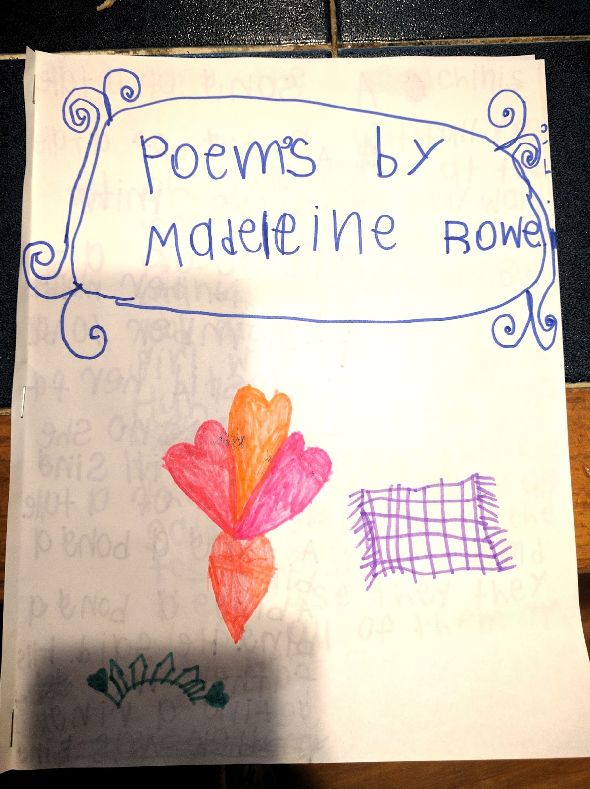 Tales from the Rowe Household: Poem's