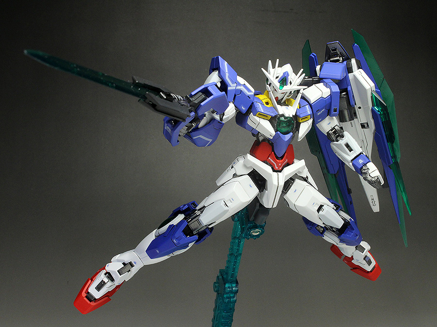 Painted Build: RG 1/144 00 Quanta [Detailed] - Gundam Kits Collection ...