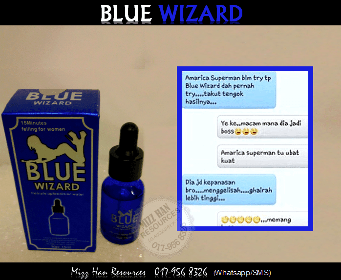 Blue Wizard Sex Drop Suamiku Terhebat