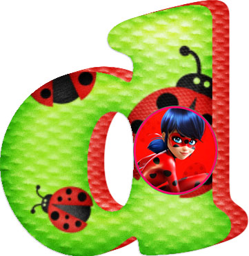 Abecedario de Miracoulus Ladybug. Miracoulus Ladybug Alphabet. - Oh my ...