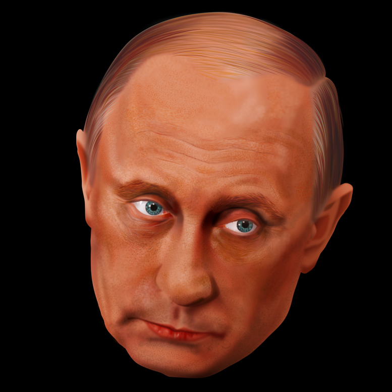 CommuniCats: Vladimir Putin - vector portrait