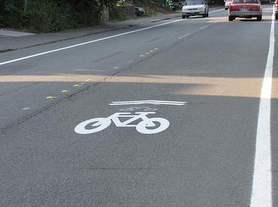 Ninth Street Watch: City follows Duke's lead, installs Bike Sharrows