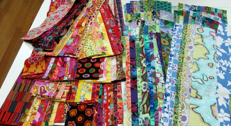 Exuberant Color : Sorting strips